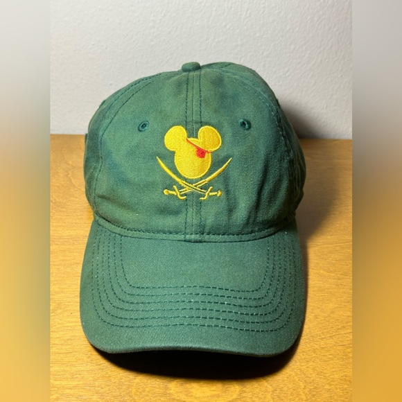 Disney | Accessories | Green Augusta National Pirate Mickey Face ...